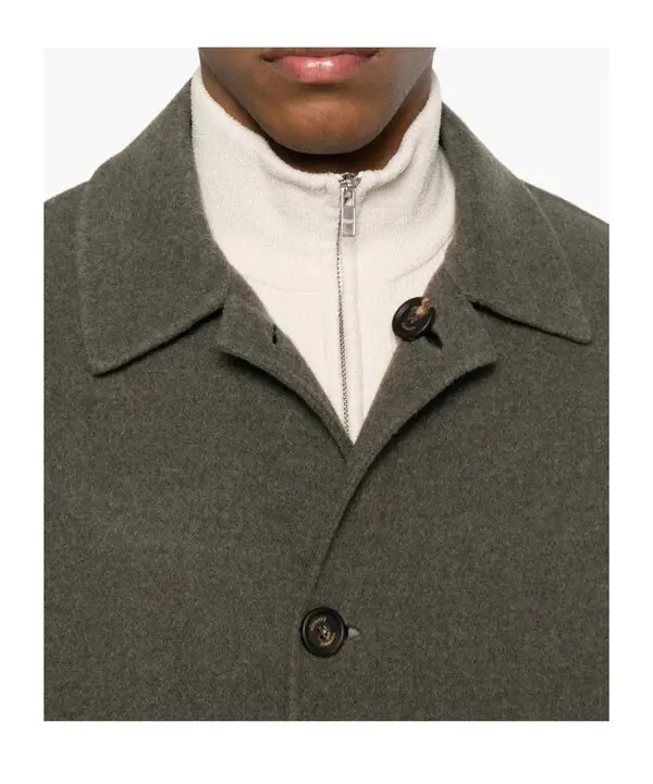 Eleventy Button-fastening Coat