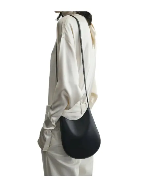 Phoebe Philo Mini Bean Sling Shoulder Bag - Black