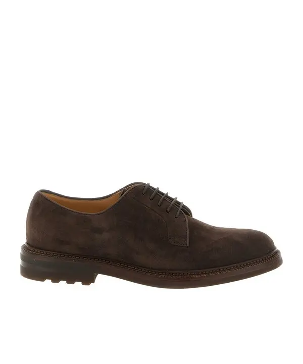 Brunello Cucinelli Round Toe Derby Shoes