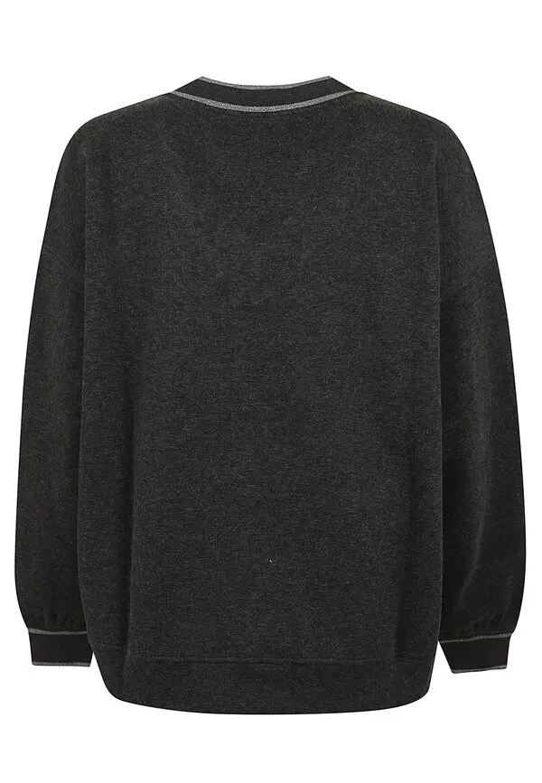 Brunello Cucinelli V-neck Sweatshirt