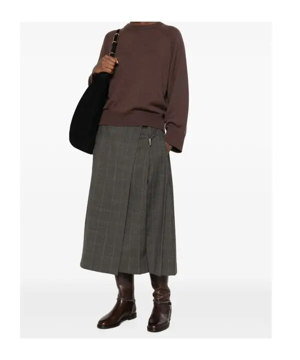 Brunello Cucinelli Raglan-sleeves Sweater - Silk