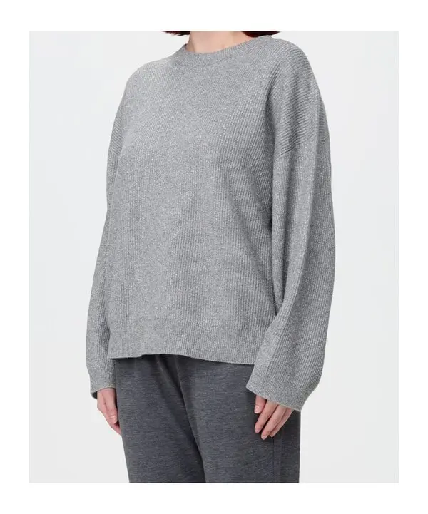 Brunello Cucinelli Ribbed-knit Metallic-thread Sweater