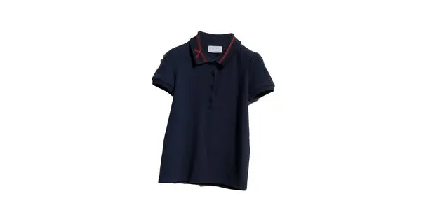 Gucci Web-stripe Interlocking G Polo Shirt