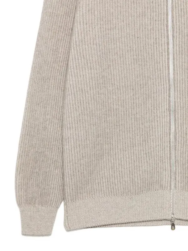 Brunello Cucinelli Ribbed-knit Cashmere Cardigan