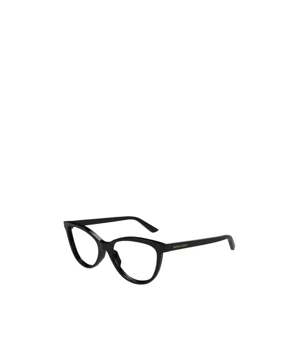 Bottega Veneta Oval Frame Glasses - Black