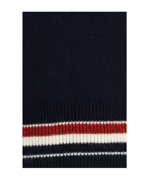 Thom Browne Hector V-neck Knitted Vest