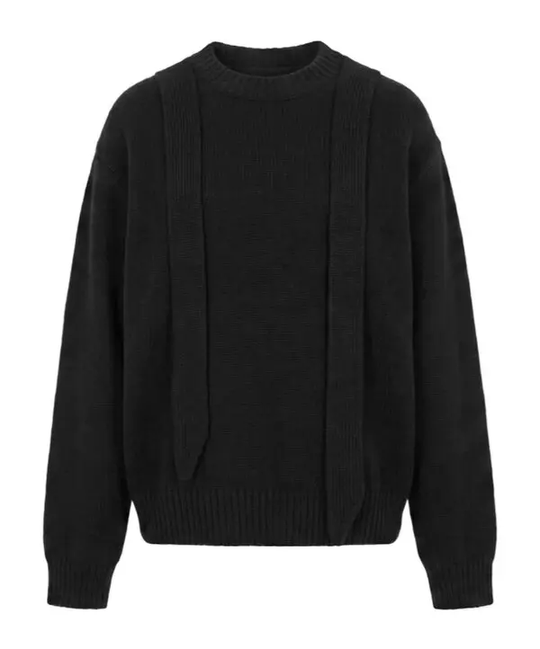 Sacai Oversized Crewneck Sweater