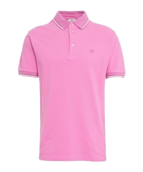 Etro Logo Embroideried Polo Shirt