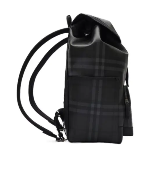 Burberry City Check Clip Backpack