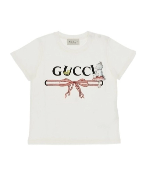 Gucci Baby Cotton T-shirt With Print