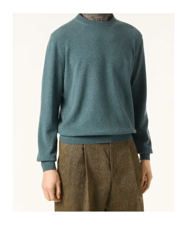 Loro Piana Classic Crewneck - Navy Blue