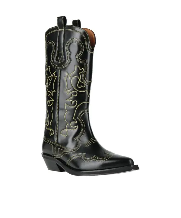 GANNI Simple Cowboy Boots