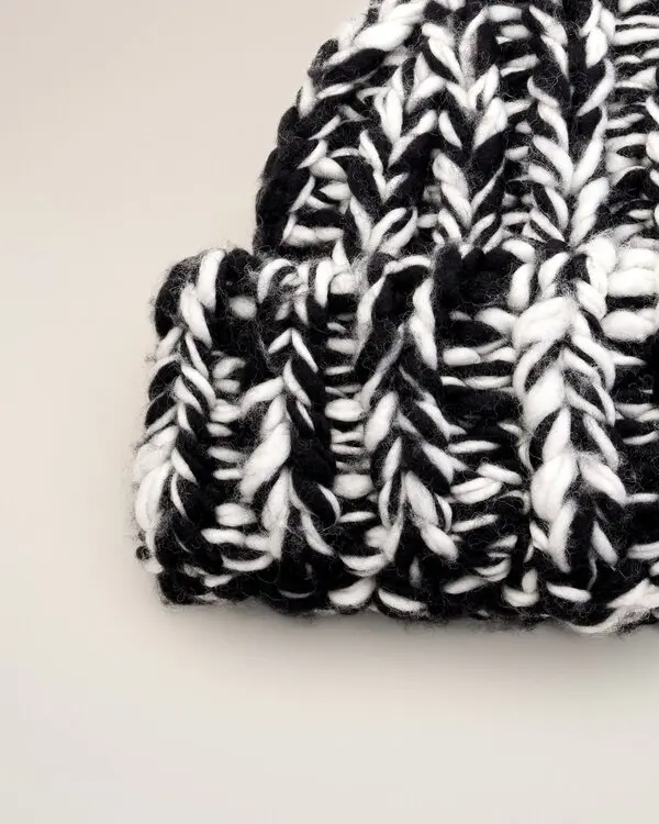 AMI Paris Knitted Beanie Hat