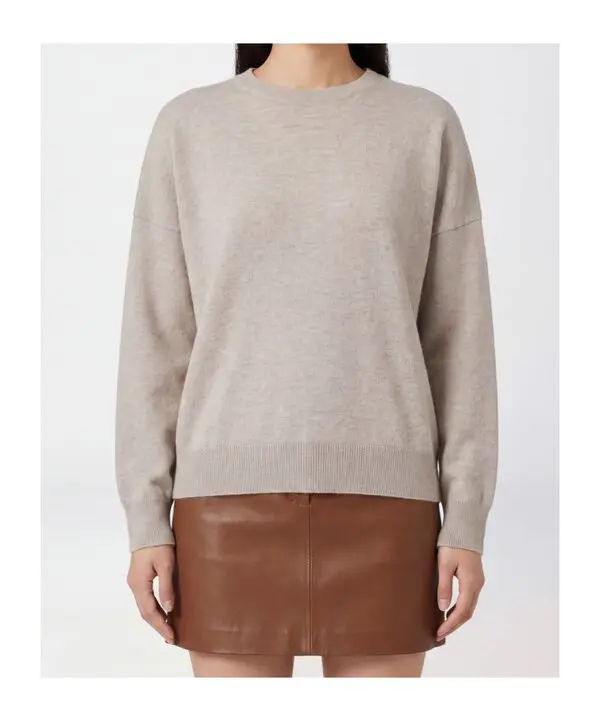 Brunello Cucinelli Monili-chain Sweater - Beige
