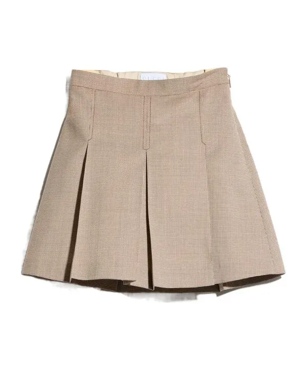 Gucci Web-stripe Pleated Skirt