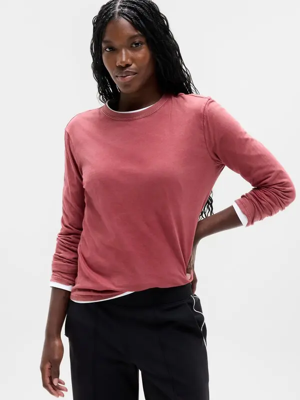 Athleta Favorite Cotton Classic Top