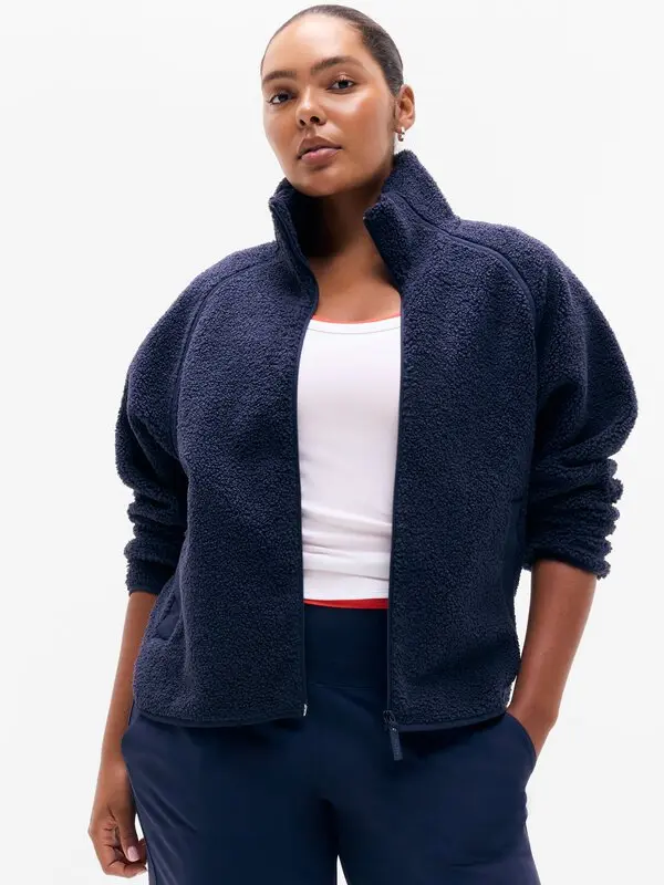 Athleta In The Clouds Jacket - Navy