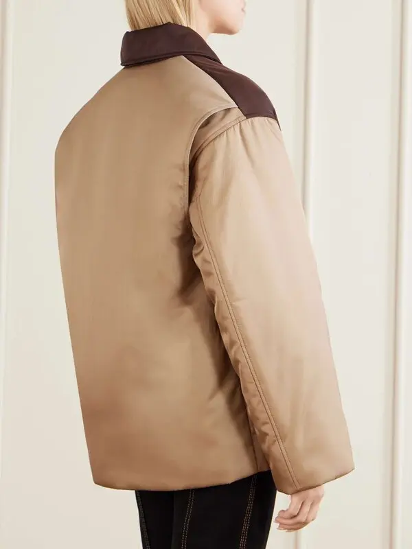 Versace Belted Padded Shell Jacket