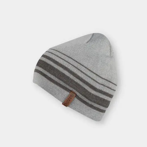 KANUT SPORTS Remy Striped Beanie - Grey