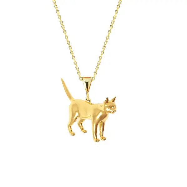 NOWART JEWELRY Cat Necklace