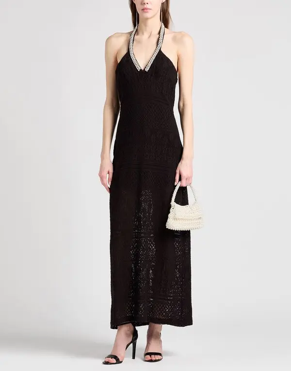 Liu Jo Maxi Dress Size Cotton, Polyamide, Elastane