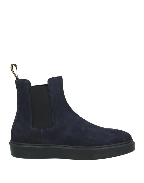 DOUCAL'S Alex Ankle Boots Dark Size Leather - Navy