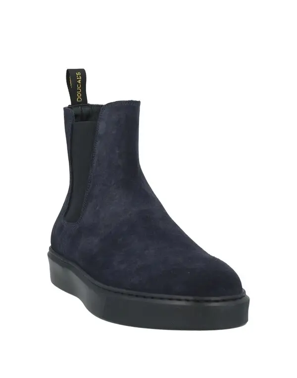 DOUCAL'S Alex Ankle Boots Dark Size Leather - Navy
