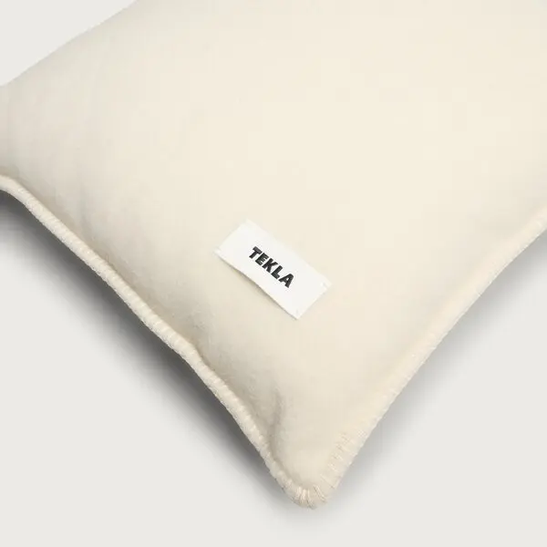 TEKLA Lambswool Cushion - Snow