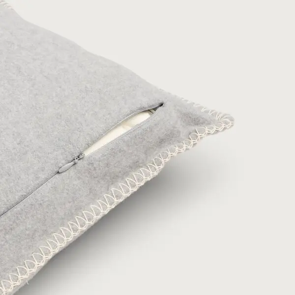 TEKLA Lambswool Cushion - Ash