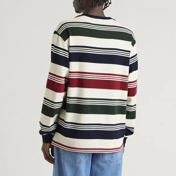 PARRA Original Stripe Long Sleeve T-shirt