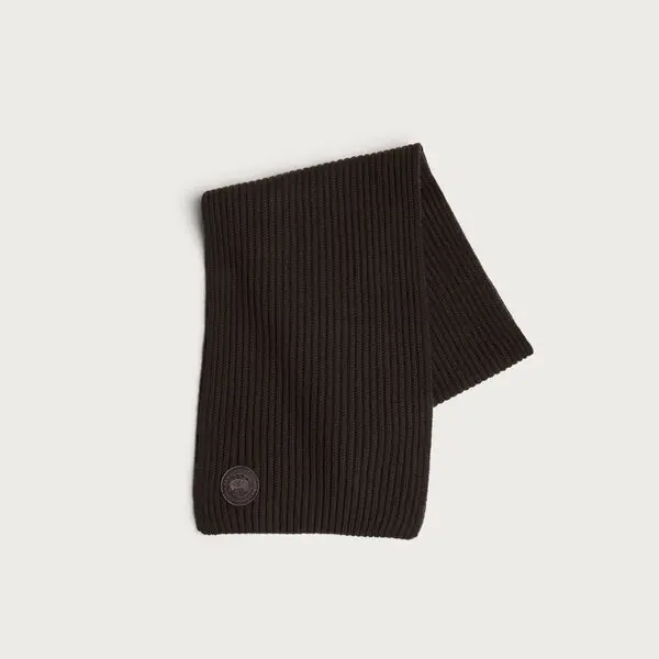 Canada Goose Cashmere Blend Rib Scarf - Arabica