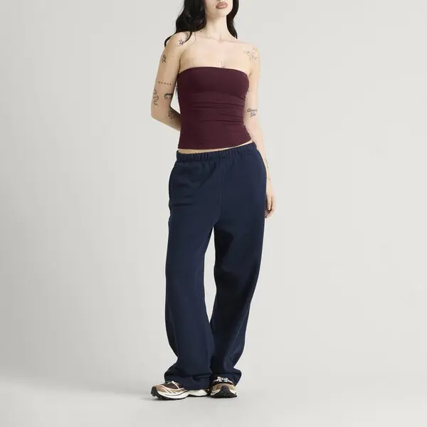 SKIMS Cotton Jersey Tube Top - Currant