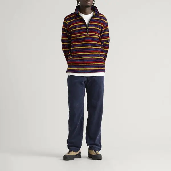 Gramicci Thermal Fleece Pullover - Multi-stripe