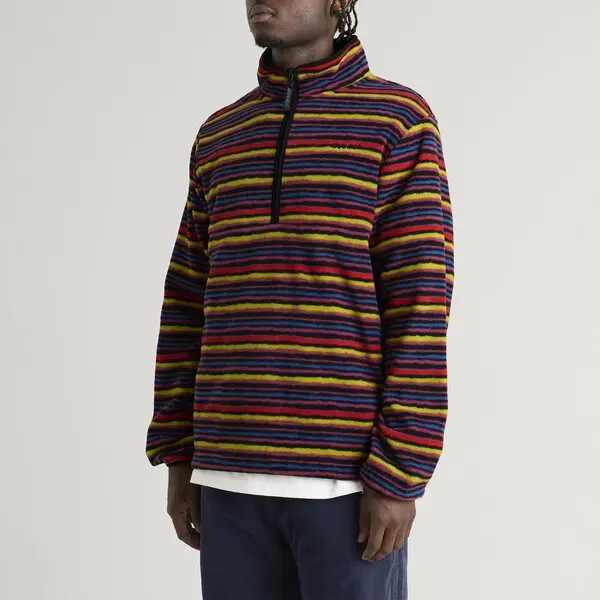 Gramicci Thermal Fleece Pullover - Multi-stripe