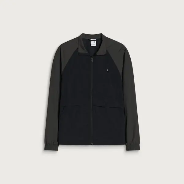 On All-day Track Jacket - Black/espresso