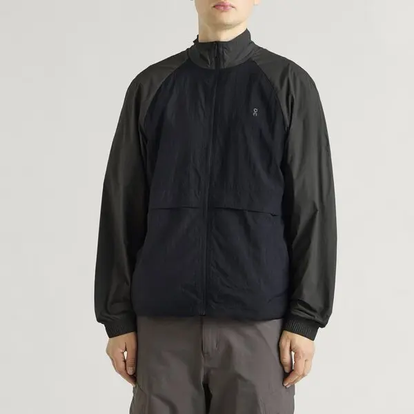On All-day Track Jacket - Black/espresso