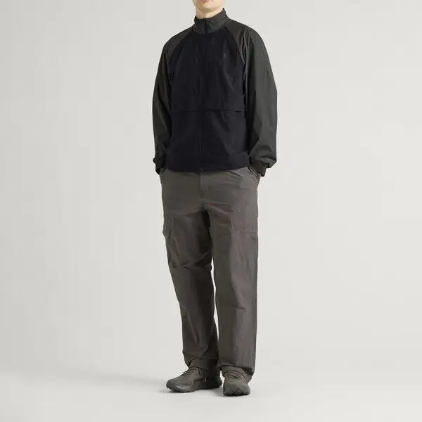 On All-day Track Jacket - Black/espresso