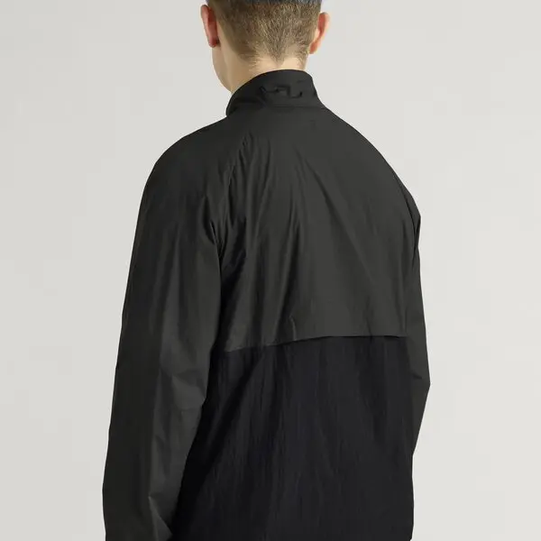 On All-day Track Jacket - Black/espresso