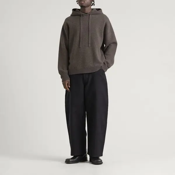 Studio Nicholson Copecashmere Hoodie - Mouse
