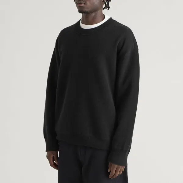 Studio Nicholson Moraycashmere Double Sweatshirt - Black