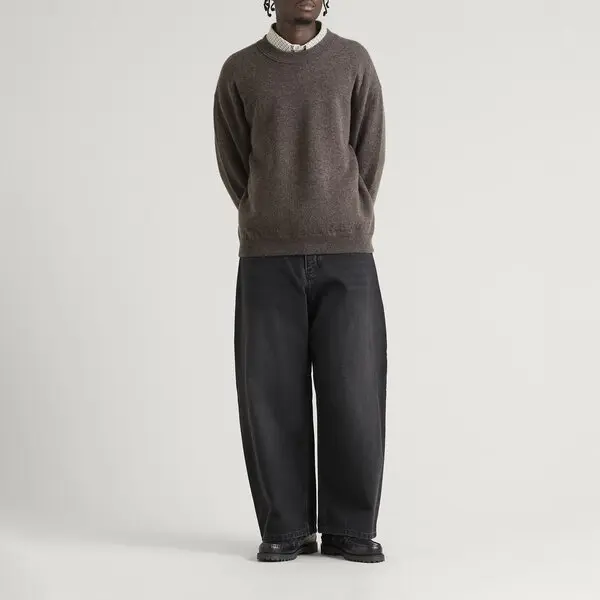 Studio Nicholson Moraycashmere Double Sweatshirt - Mouse