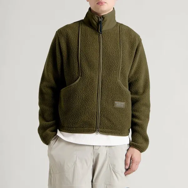 PAS NORMAL STUDIOS Off-race Pile Fleece Jacket