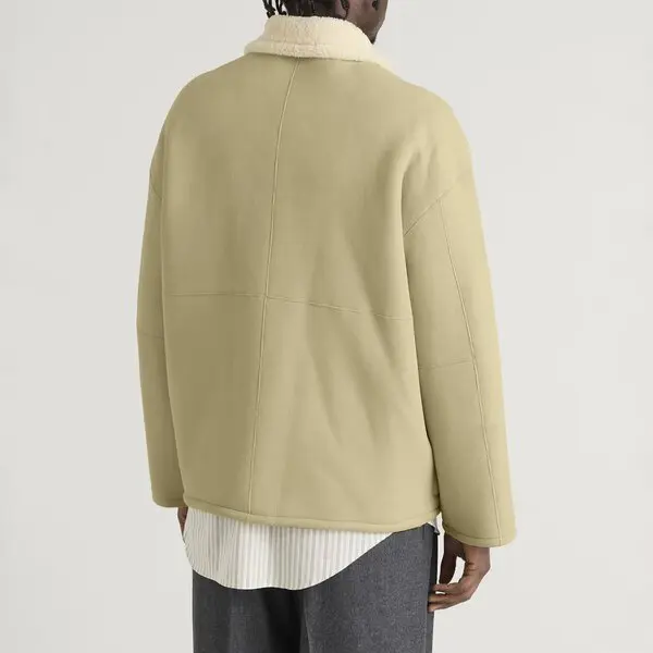 Auralee Shearling Zip Blouson