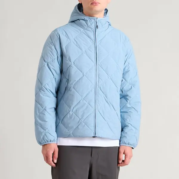 HIKING PATROL Base Grid Lt Down Hooded Jacket