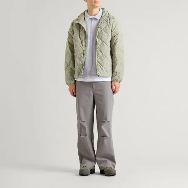 HIKING PATROL Base Grid Lt Down Hooded Jacket
