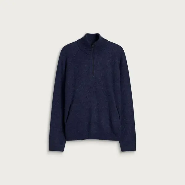 HIKING PATROL Essence Mohair Mixed Knit Top