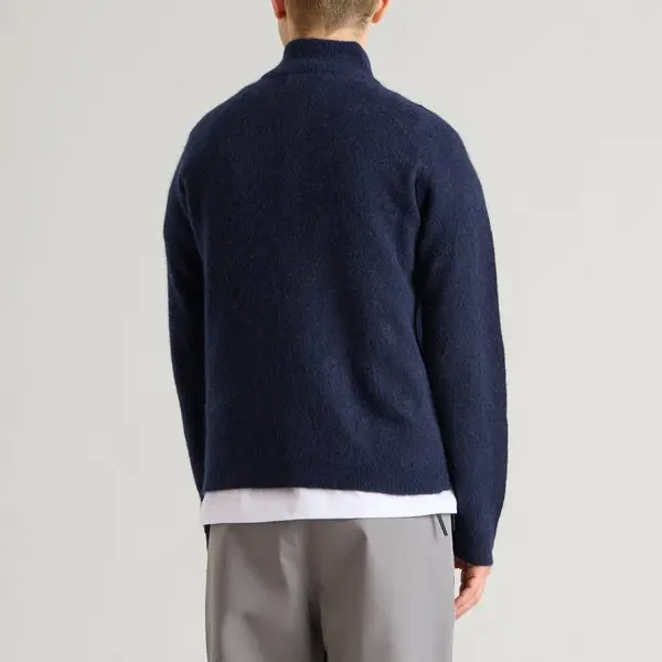 HIKING PATROL Essence Mohair Mixed Knit Top