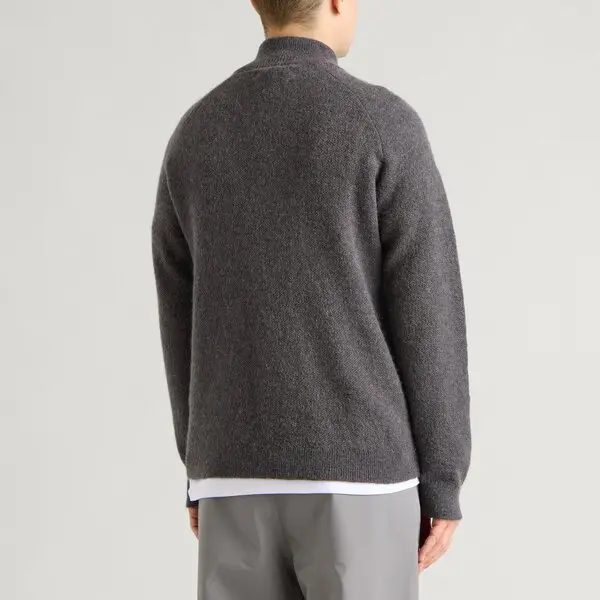 HIKING PATROL Essence Mohair Mixed Knit Top
