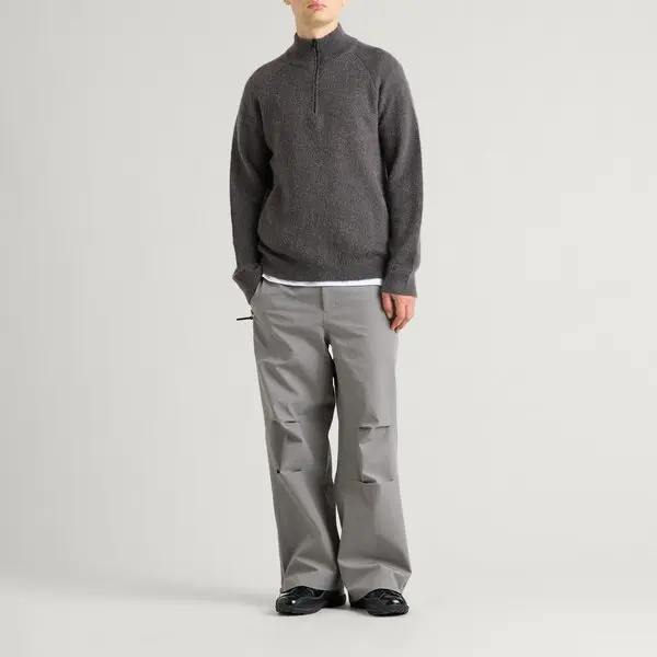HIKING PATROL Essence Mohair Mixed Knit Top