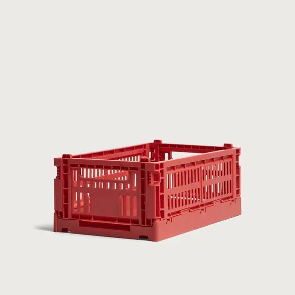HAY Small Recycled Colour Crate - Red